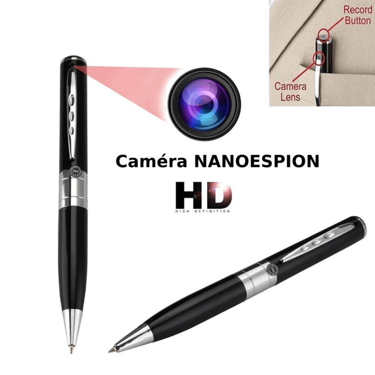 Stylo Camera Espion | Pas cher | Vêtement | NanoEspion